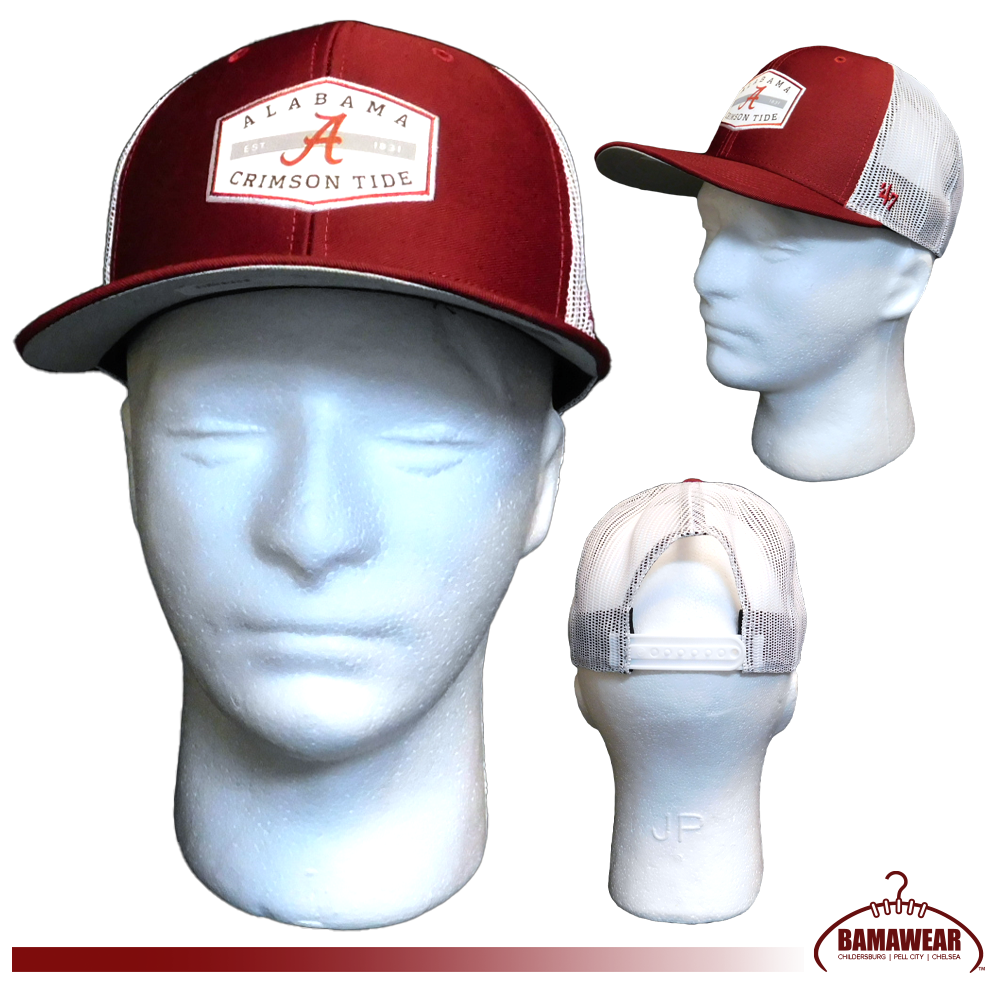 47-BRAND Alabama Patch Trucker Cap – Bamawear